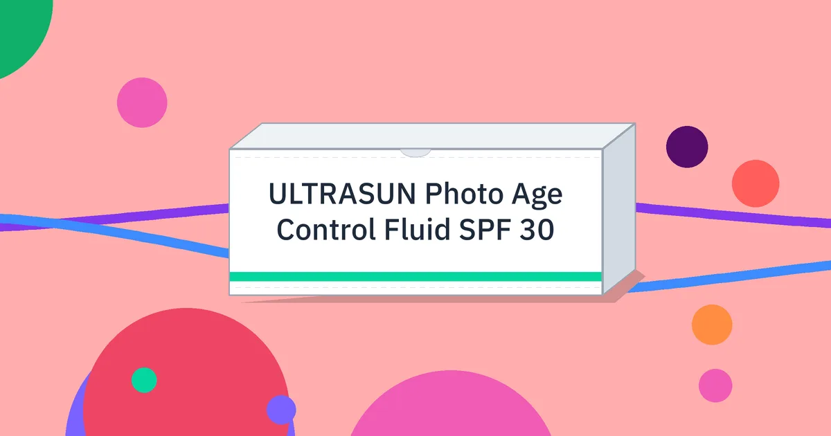 Symbolbild: Packung mit der Aufschrift ULTRASUN Photo Age Control Fluid SPF 30 (PZN 17375939) – Verfügbarkeit und Bezug in Apotheken in Frankfurt am Main