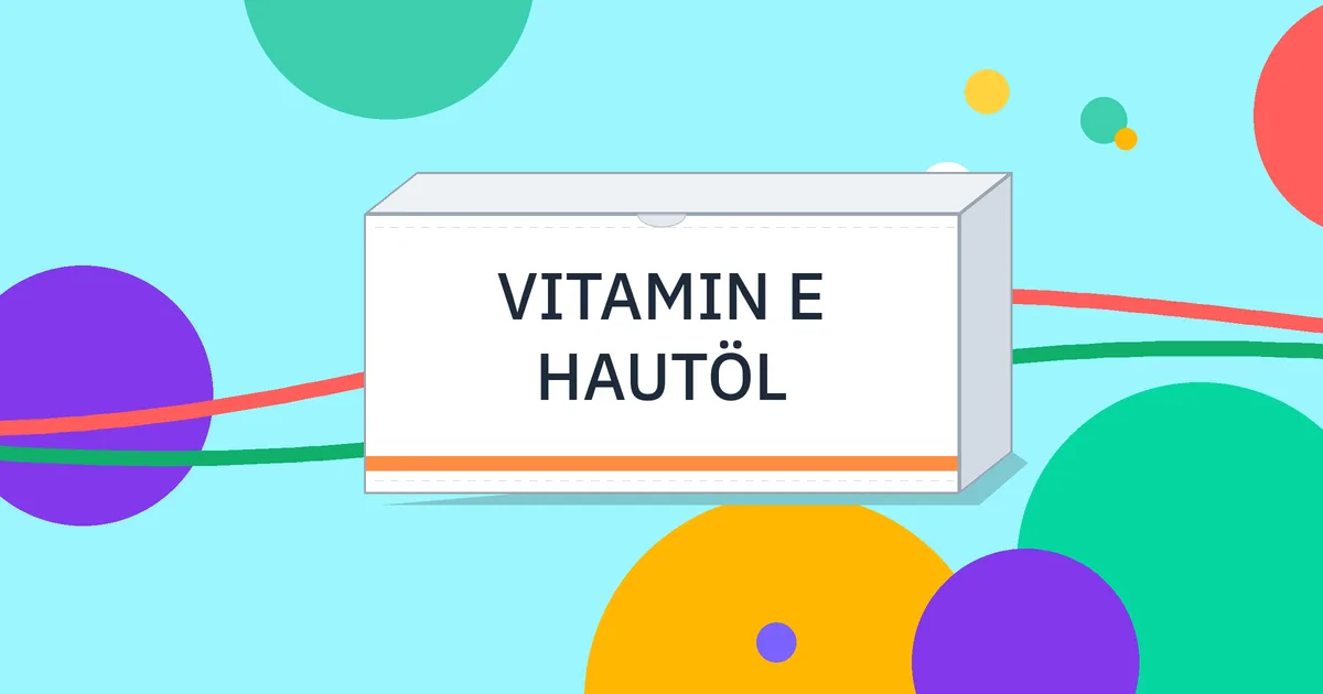 Symbolbild: Packung mit der Aufschrift VITAMIN E HAUTÖL (PZN 00066022) – Verfügbarkeit und Bezug in Apotheken in Frankfurt am Main