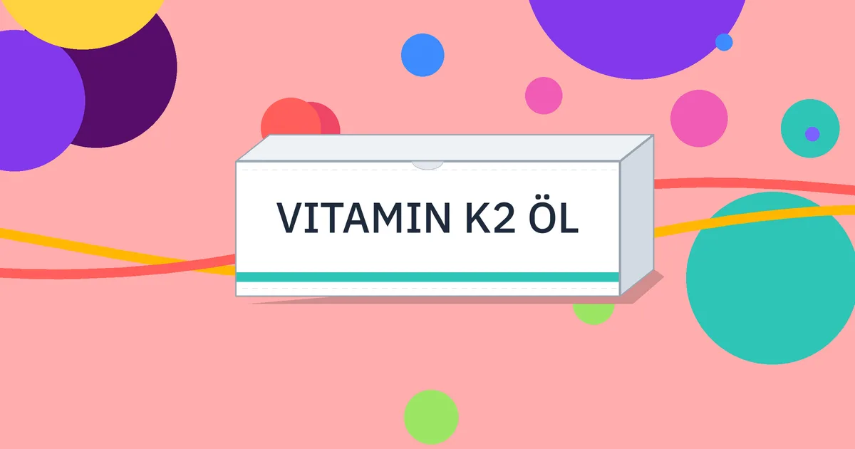 Symbolbild: Packung mit der Aufschrift VITAMIN K2 ÖL (PZN 16391617) – Verfügbarkeit und Bezug in Apotheken in Frankfurt am Main