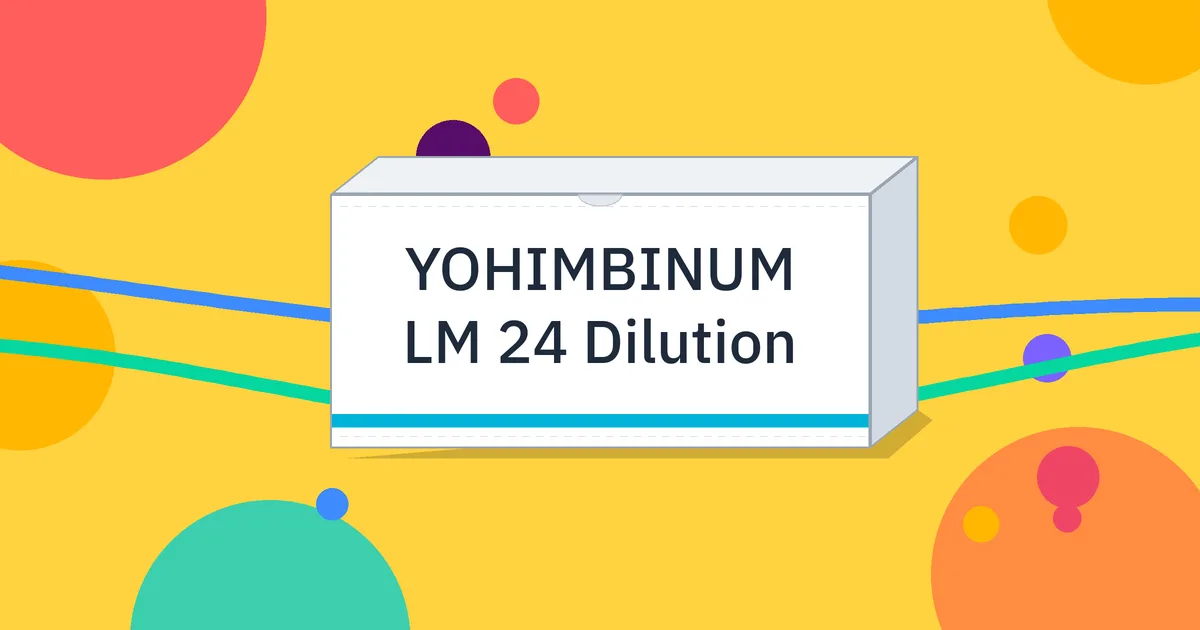 Symbolbild: Packung mit der Aufschrift YOHIMBINUM LM 24 Dilution (PZN 13286297) – Verfügbarkeit und Bezug in Apotheken in Frankfurt am Main