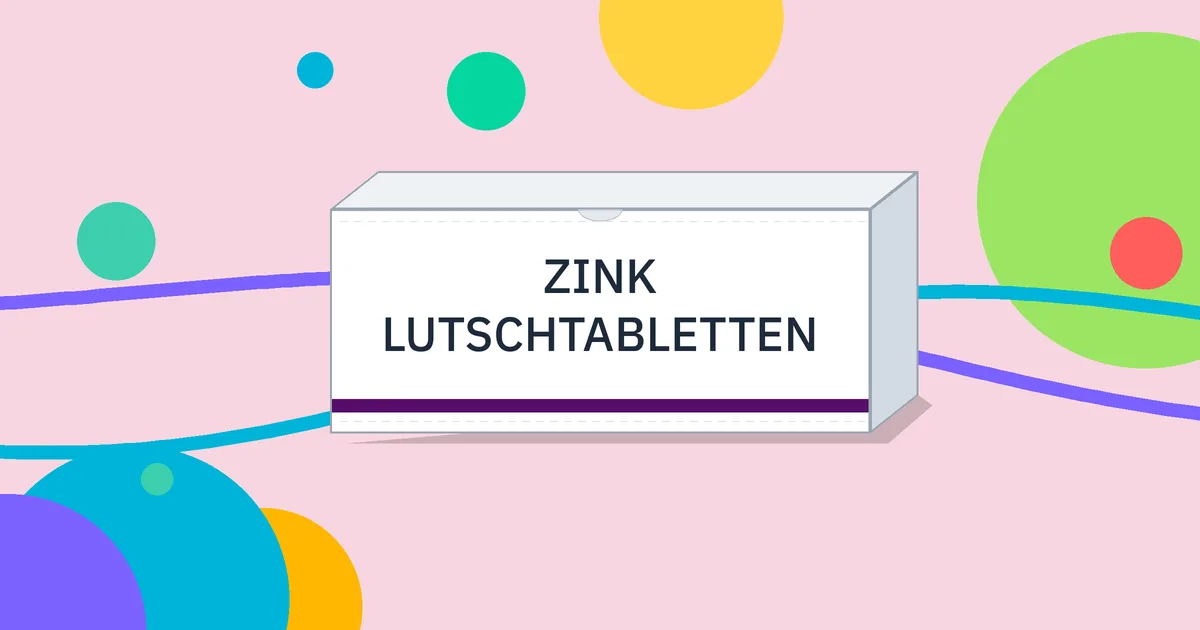 Symbolbild: Packung mit der Aufschrift ZINK LUTSCHTABLETTEN (PZN 01498858) – Verfügbarkeit und Bezug in Apotheken in Frankfurt am Main