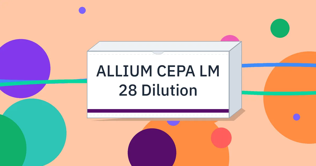 Symbolbild: Packung mit der Aufschrift ALLIUM CEPA LM 28 Dilution (PZN 12756849) – Verfügbarkeit und Bezug in Apotheken in Frankfurt am Main