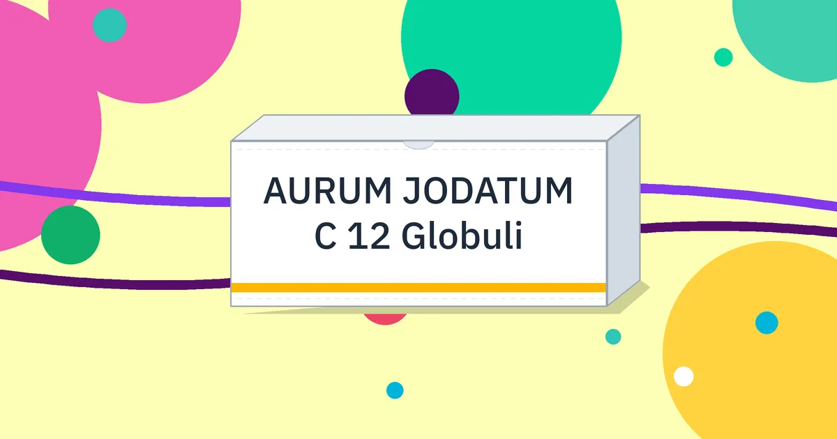 Symbolbild: Packung mit der Aufschrift AURUM JODATUM C 12 Globuli (PZN 19717491) – Verfügbarkeit und Bezug in Apotheken in Frankfurt am Main