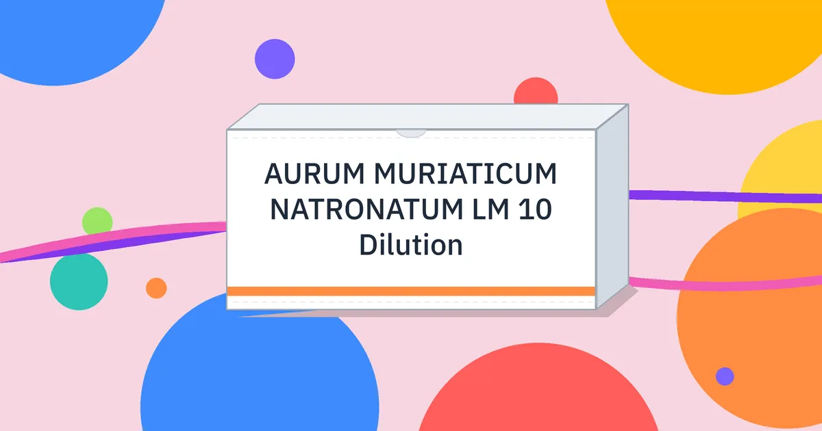 Symbolbild: Packung mit der Aufschrift AURUM MURIATICUM NATRONATUM LM 10 Dilution (PZN 12785897) – Verfügbarkeit und Bezug in Apotheken in Frankfurt am Main
