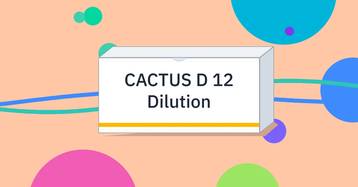 Symbolbild: Packung mit der Aufschrift CACTUS D 12 Dilution (PZN 04208269) – Verfügbarkeit und Bezug in Apotheken in Frankfurt am Main