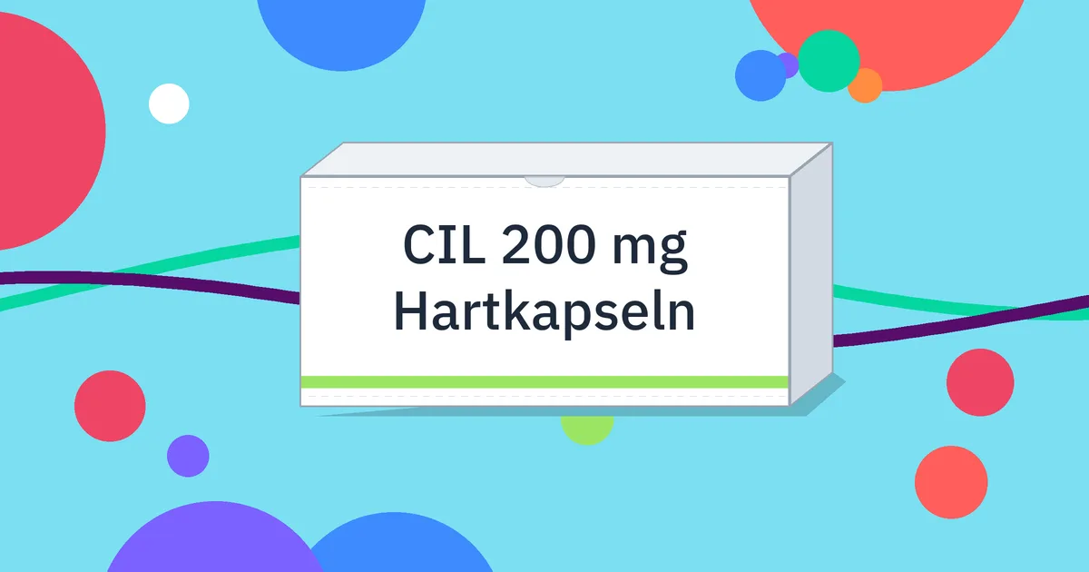 Symbolbild: Packung mit der Aufschrift CIL 200 mg Hartkapseln (PZN 00602584) – Verfügbarkeit und Bezug in Apotheken in Frankfurt am Main