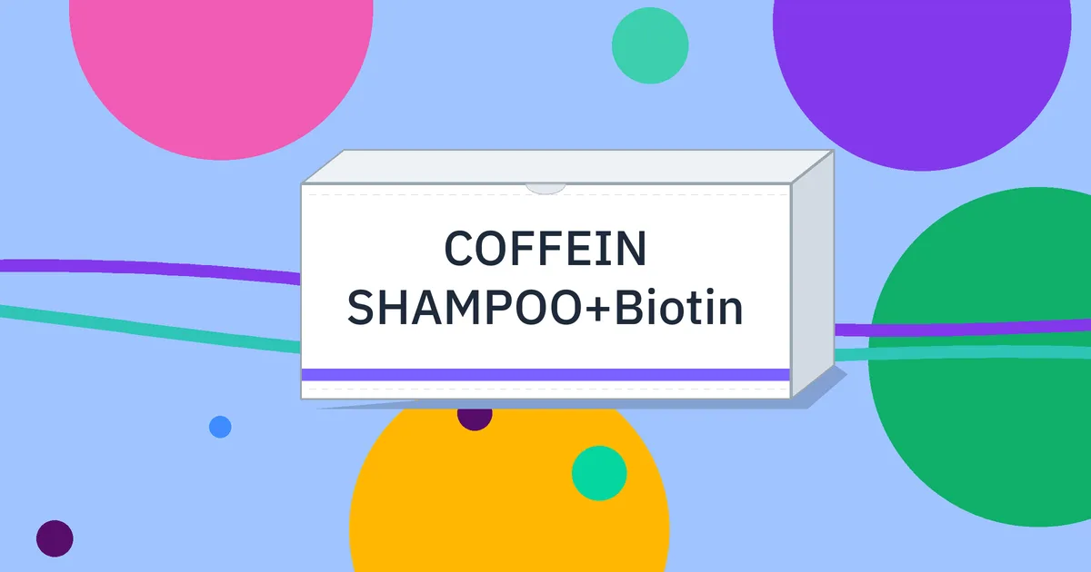 Symbolbild: Packung mit der Aufschrift COFFEIN SHAMPOO+Biotin (PZN 06582150) – Verfügbarkeit und Bezug in Apotheken in Frankfurt am Main