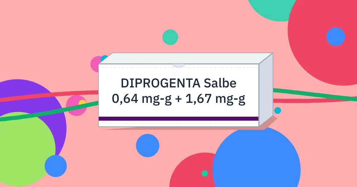 Symbolbild: Packung mit der Aufschrift DIPROGENTA Salbe 0,64 mg-g + 1,67 mg-g (PZN 16754149) – Verfügbarkeit und Bezug in Apotheken in Frankfurt am Main