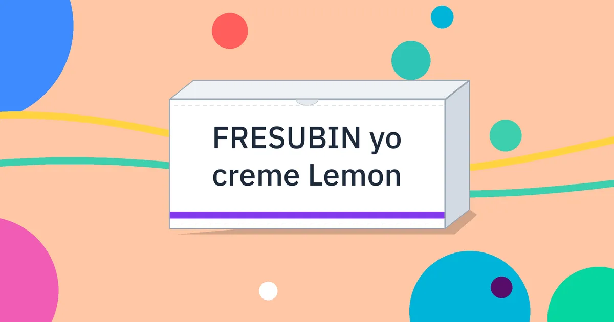 Symbolbild: Packung mit der Aufschrift FRESUBIN yo creme Lemon (PZN 11591205) – Verfügbarkeit und Bezug in Apotheken in Frankfurt am Main