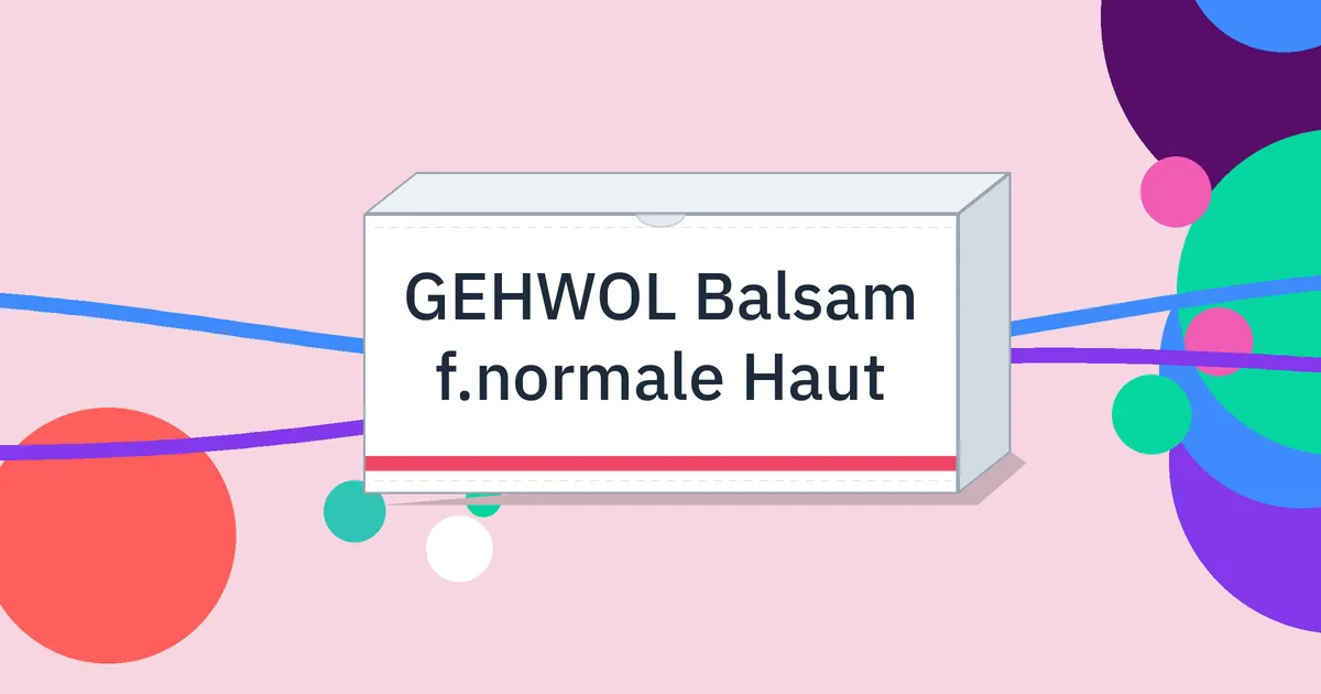 Symbolbild: Packung mit der Aufschrift GEHWOL Balsam f.normale Haut (PZN 02516191) – Verfügbarkeit und Bezug in Apotheken in Frankfurt am Main