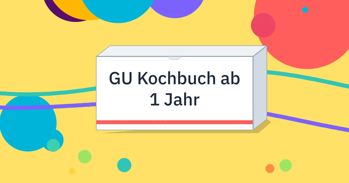 Symbolbild: Packung mit der Aufschrift GU Kochbuch ab 1 Jahr (PZN 18738580) – Verfügbarkeit und Bezug in Apotheken in Frankfurt am Main