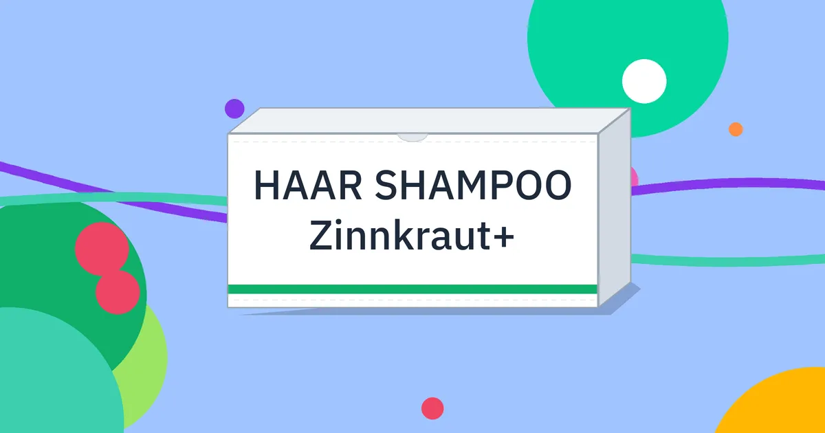 Symbolbild: Packung mit der Aufschrift HAAR SHAMPOO Zinnkraut+ (PZN 17428529) – Verfügbarkeit und Bezug in Apotheken in Frankfurt am Main