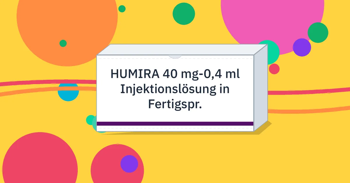 Symbolbild: Packung mit der Aufschrift HUMIRA 40 mg-0,4 ml Injektionslösung in Fertigspr. (PZN 14168660) – Verfügbarkeit und Bezug in Apotheken in Frankfurt am Main