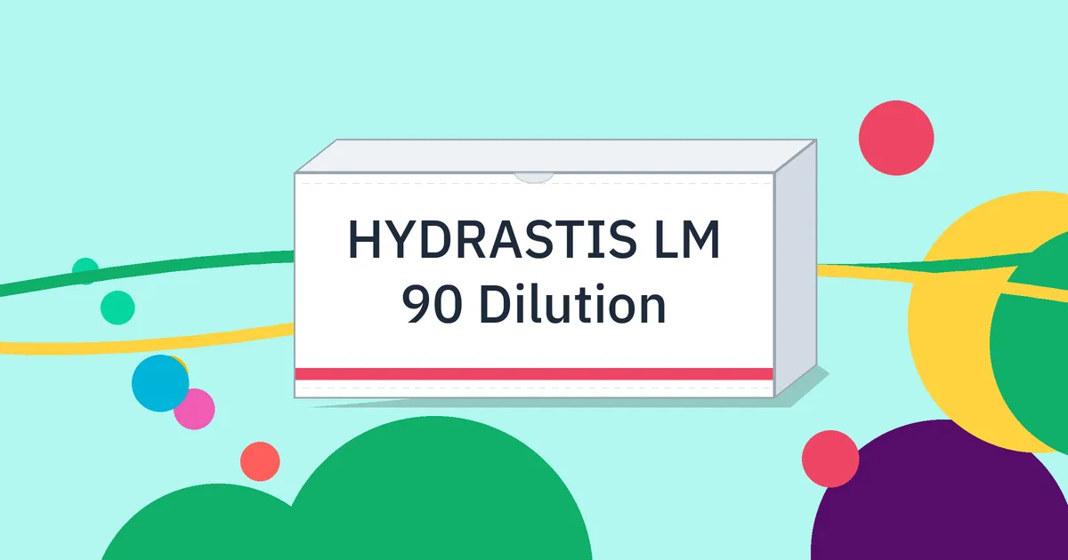 Symbolbild: Packung mit der Aufschrift HYDRASTIS LM 90 Dilution (PZN 12890387) – Verfügbarkeit und Bezug in Apotheken in Frankfurt am Main