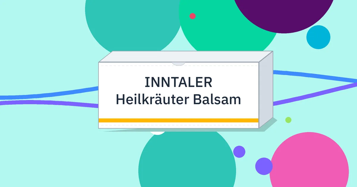 Symbolbild: Packung mit der Aufschrift INNTALER Heilkräuter Balsam (PZN 17272240) – Verfügbarkeit und Bezug in Apotheken in Frankfurt am Main