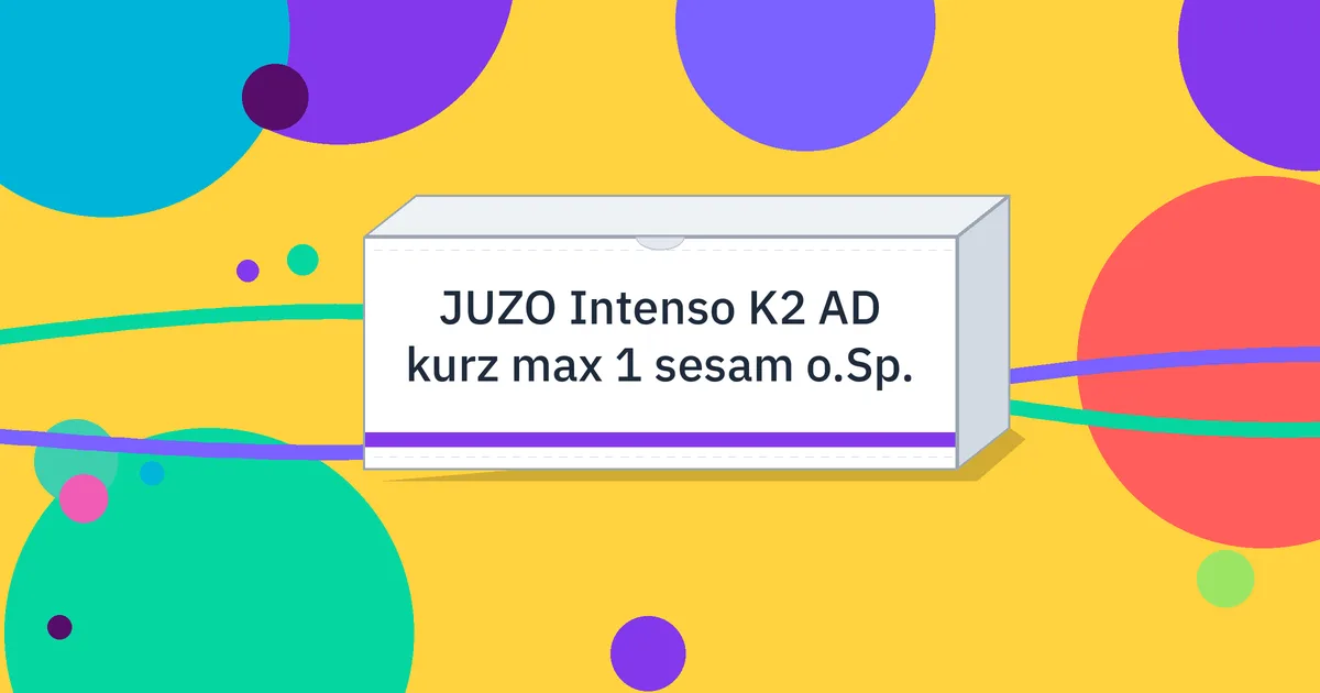 Symbolbild: Packung mit der Aufschrift JUZO Intenso K2 AD kurz max 1 sesam o.Sp. (PZN 18619154) – Verfügbarkeit und Bezug in Apotheken in Frankfurt am Main