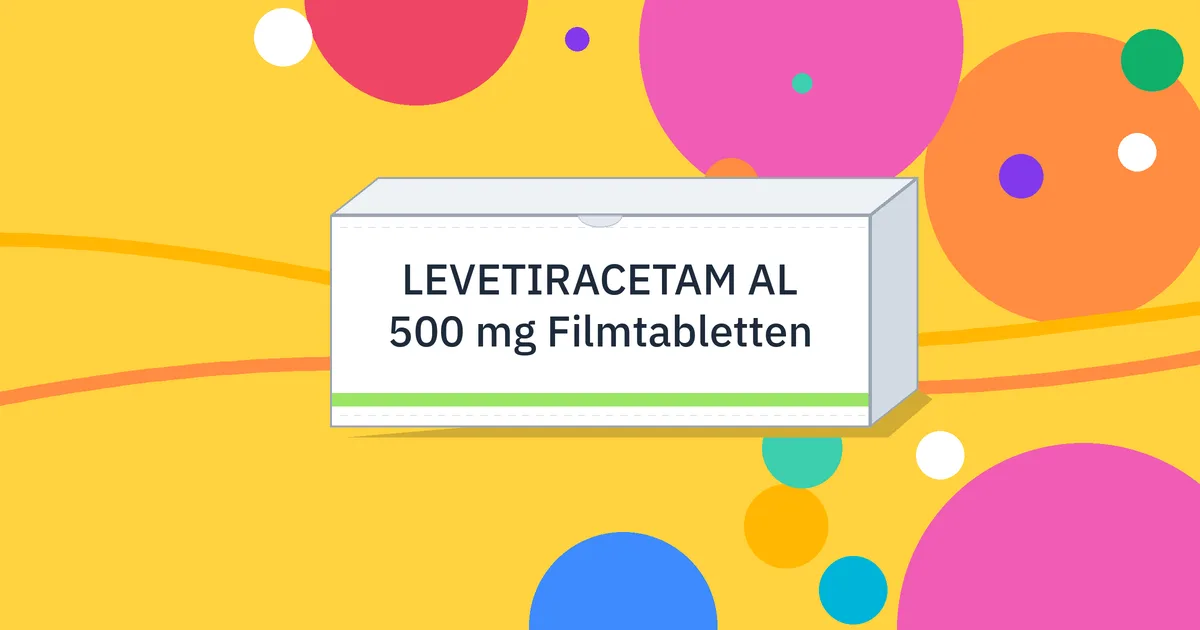 Symbolbild: Packung mit der Aufschrift LEVETIRACETAM AL 500 mg Filmtabletten (PZN 09228845) – Verfügbarkeit und Bezug in Apotheken in Frankfurt am Main