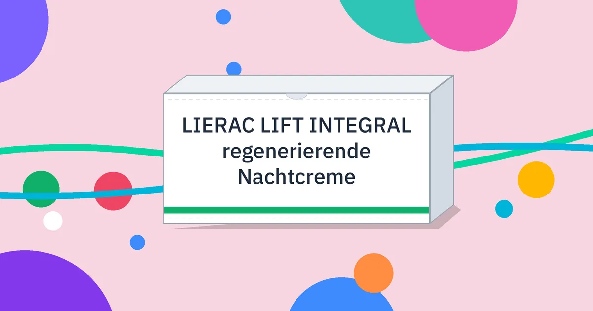 Symbolbild: Packung mit der Aufschrift LIERAC LIFT INTEGRAL regenerierende Nachtcreme (PZN 18240785) – Verfügbarkeit und Bezug in Apotheken in Frankfurt am Main