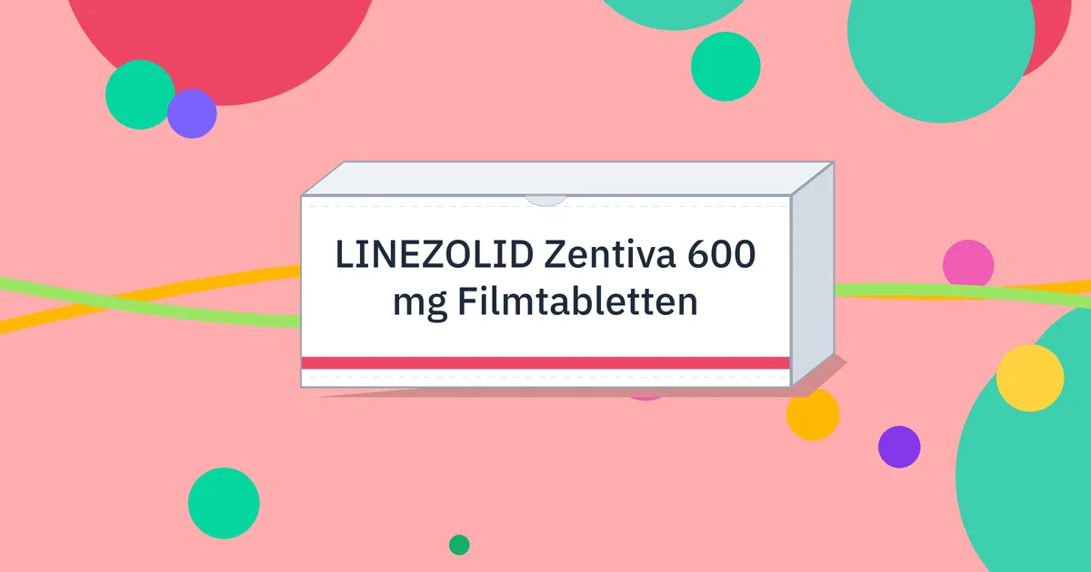 Symbolbild: Packung mit der Aufschrift LINEZOLID Zentiva 600 mg Filmtabletten (PZN 11292253) – Verfügbarkeit und Bezug in Apotheken in Frankfurt am Main