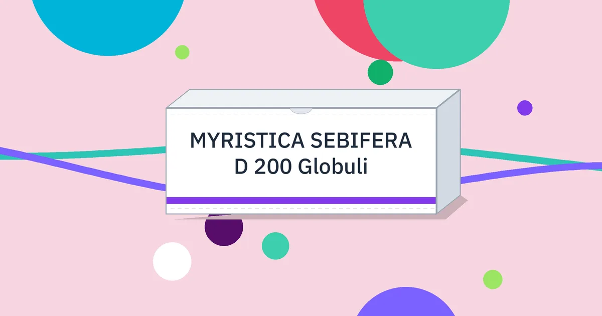 Symbolbild: Packung mit der Aufschrift MYRISTICA SEBIFERA D 200 Globuli (PZN 00001330) – Verfügbarkeit und Bezug in Apotheken in Frankfurt am Main