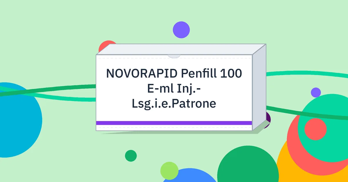 Symbolbild: Packung mit der Aufschrift NOVORAPID Penfill 100 E-ml Inj.-Lsg.i.e.Patrone (PZN 05458347) – Verfügbarkeit und Bezug in Apotheken in Frankfurt am Main