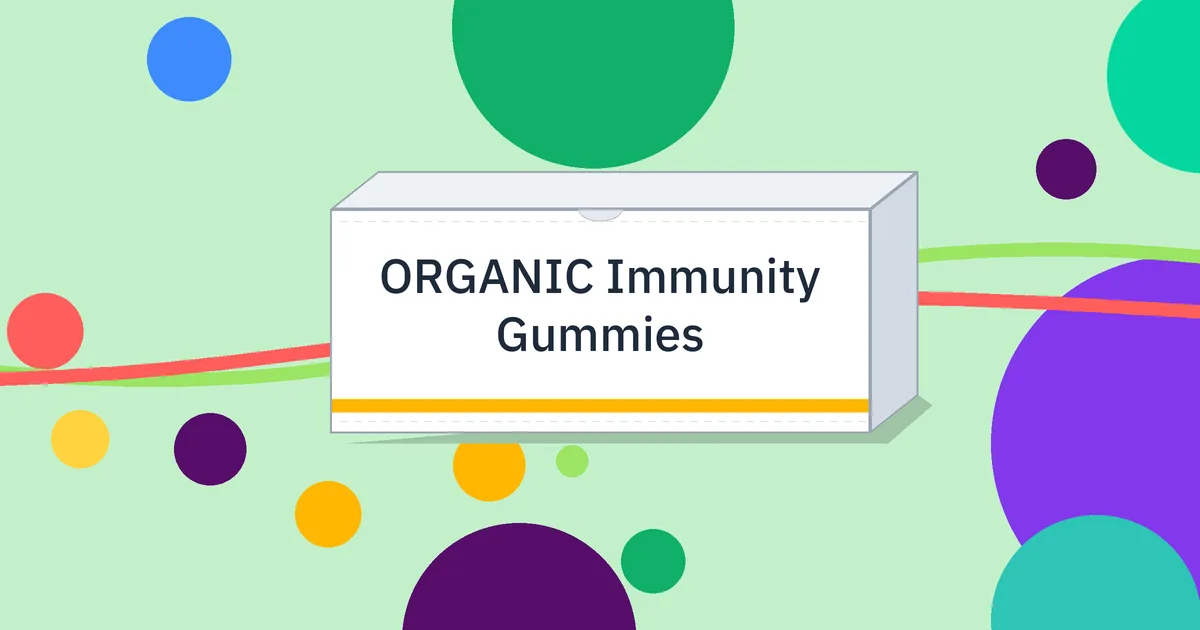 Symbolbild: Packung mit der Aufschrift ORGANIC Immunity Gummies (PZN 18825899) – Verfügbarkeit und Bezug in Apotheken in Frankfurt am Main