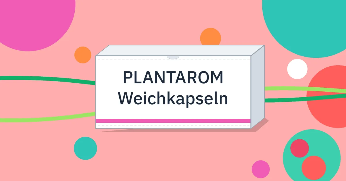 Symbolbild: Packung mit der Aufschrift PLANTAROM Weichkapseln (PZN 15735776) – Verfügbarkeit und Bezug in Apotheken in Frankfurt am Main