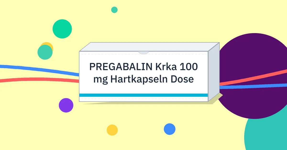 Symbolbild: Packung mit der Aufschrift PREGABALIN Krka 100 mg Hartkapseln Dose (PZN 16487205) – Verfügbarkeit und Bezug in Apotheken in Frankfurt am Main