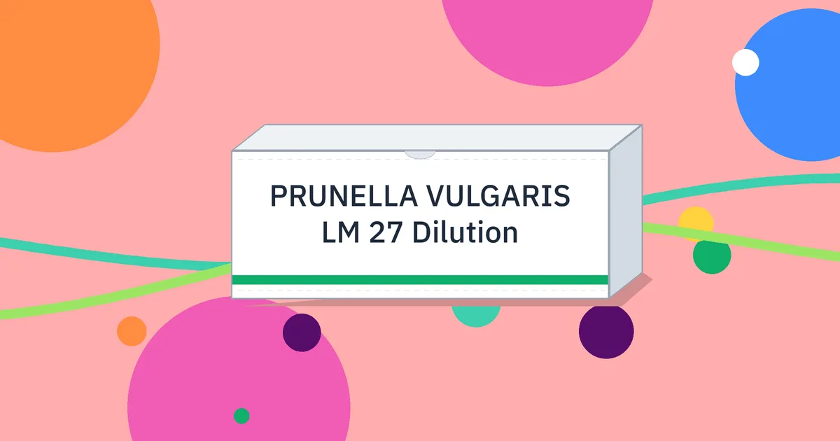 Symbolbild: Packung mit der Aufschrift PRUNELLA VULGARIS LM 27 Dilution (PZN 13669101) – Verfügbarkeit und Bezug in Apotheken in Frankfurt am Main