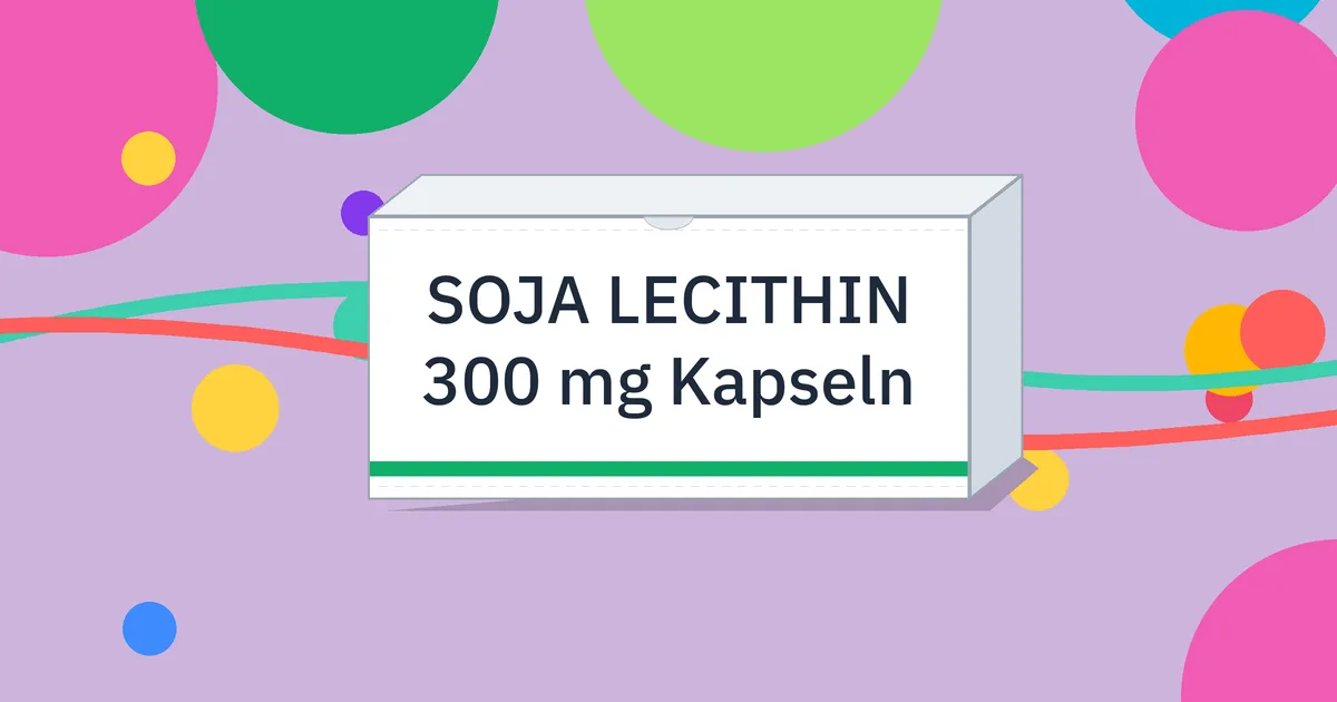 Symbolbild: Packung mit der Aufschrift SOJA LECITHIN 300 mg Kapseln (PZN 00905913) – Verfügbarkeit und Bezug in Apotheken in Frankfurt am Main