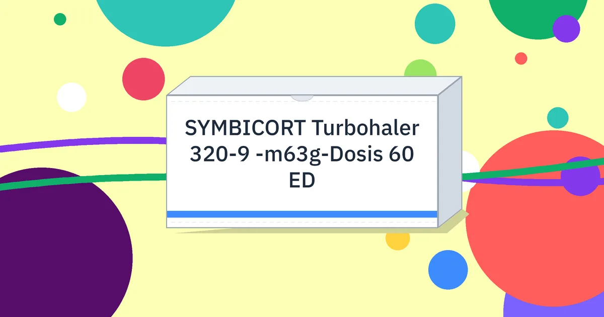 Symbolbild: Packung mit der Aufschrift SYMBICORT Turbohaler 320-9 -m63g-Dosis 60 ED (PZN 00017934) – Verfügbarkeit und Bezug in Apotheken in Frankfurt am Main