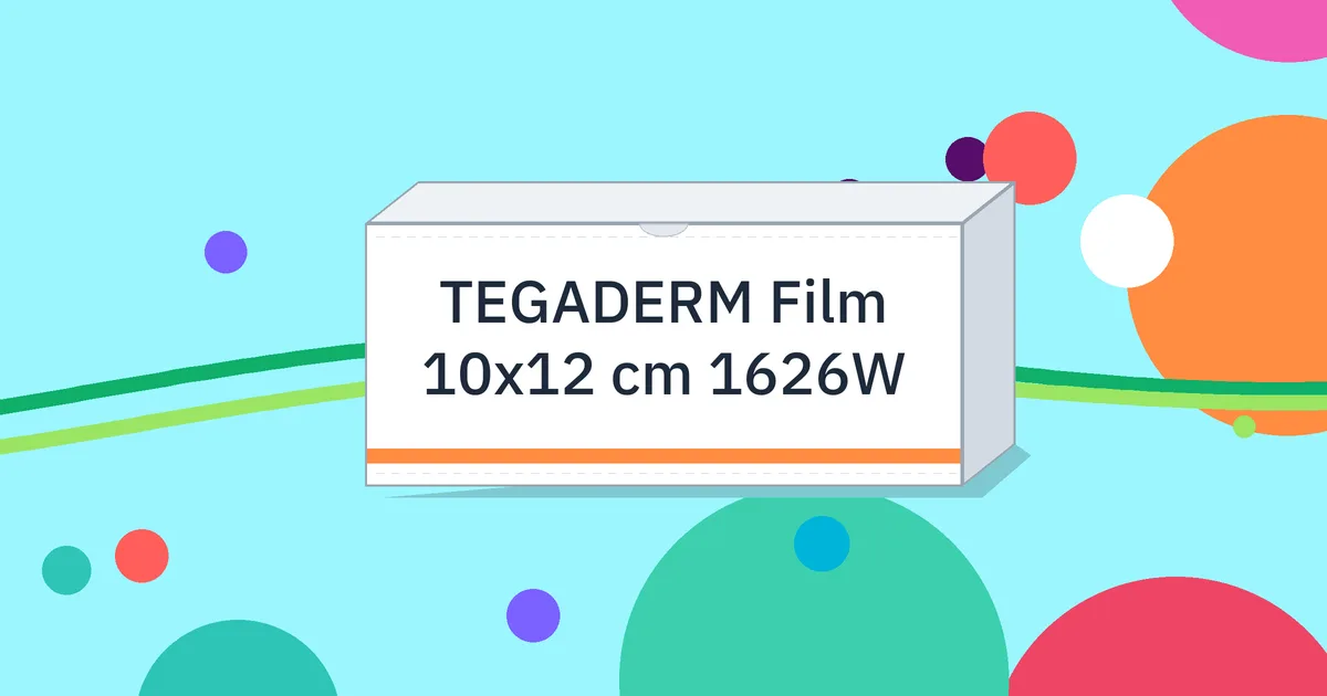 Symbolbild: Packung mit der Aufschrift TEGADERM Film 10x12 cm 1626W (PZN 05120795) – Verfügbarkeit und Bezug in Apotheken in Frankfurt am Main