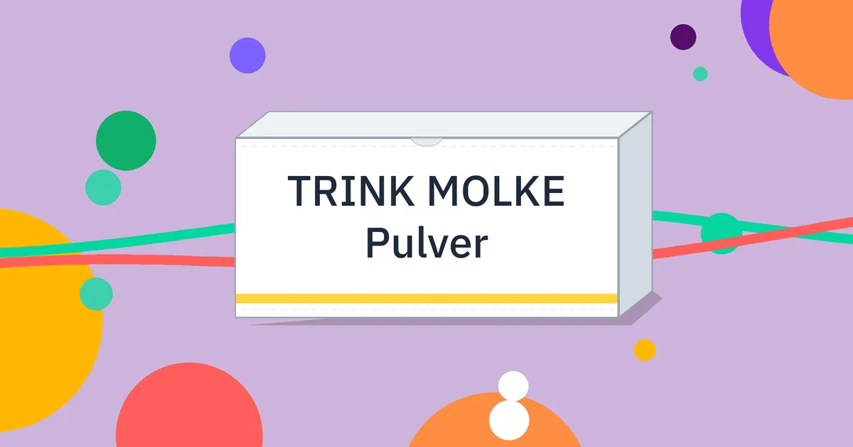 Symbolbild: Packung mit der Aufschrift TRINK MOLKE Pulver (PZN 16779623) – Verfügbarkeit und Bezug in Apotheken in Frankfurt am Main
