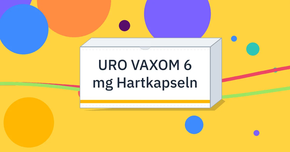 Symbolbild: Packung mit der Aufschrift URO VAXOM 6 mg Hartkapseln (PZN 17919374) – Verfügbarkeit und Bezug in Apotheken in Frankfurt am Main