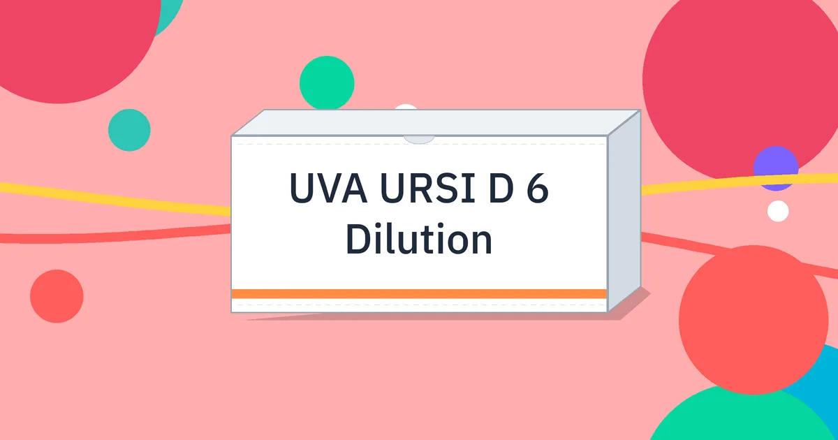 Symbolbild: Packung mit der Aufschrift UVA URSI D 6 Dilution (PZN 02806902) – Verfügbarkeit und Bezug in Apotheken in Frankfurt am Main