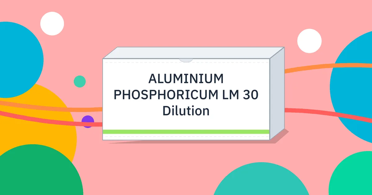 Symbolbild: Packung mit der Aufschrift ALUMINIUM PHOSPHORICUM LM 30 Dilution (PZN 13317371) – Verfügbarkeit und Bezug in Apotheken in Frankfurt am Main