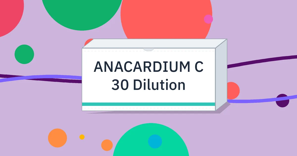 Symbolbild: Packung mit der Aufschrift ANACARDIUM C 30 Dilution (PZN 04203266) – Verfügbarkeit und Bezug in Apotheken in Frankfurt am Main