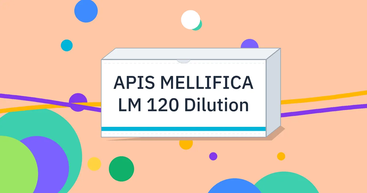 Symbolbild: Packung mit der Aufschrift APIS MELLIFICA LM 120 Dilution (PZN 12765357) – Verfügbarkeit und Bezug in Apotheken in Frankfurt am Main