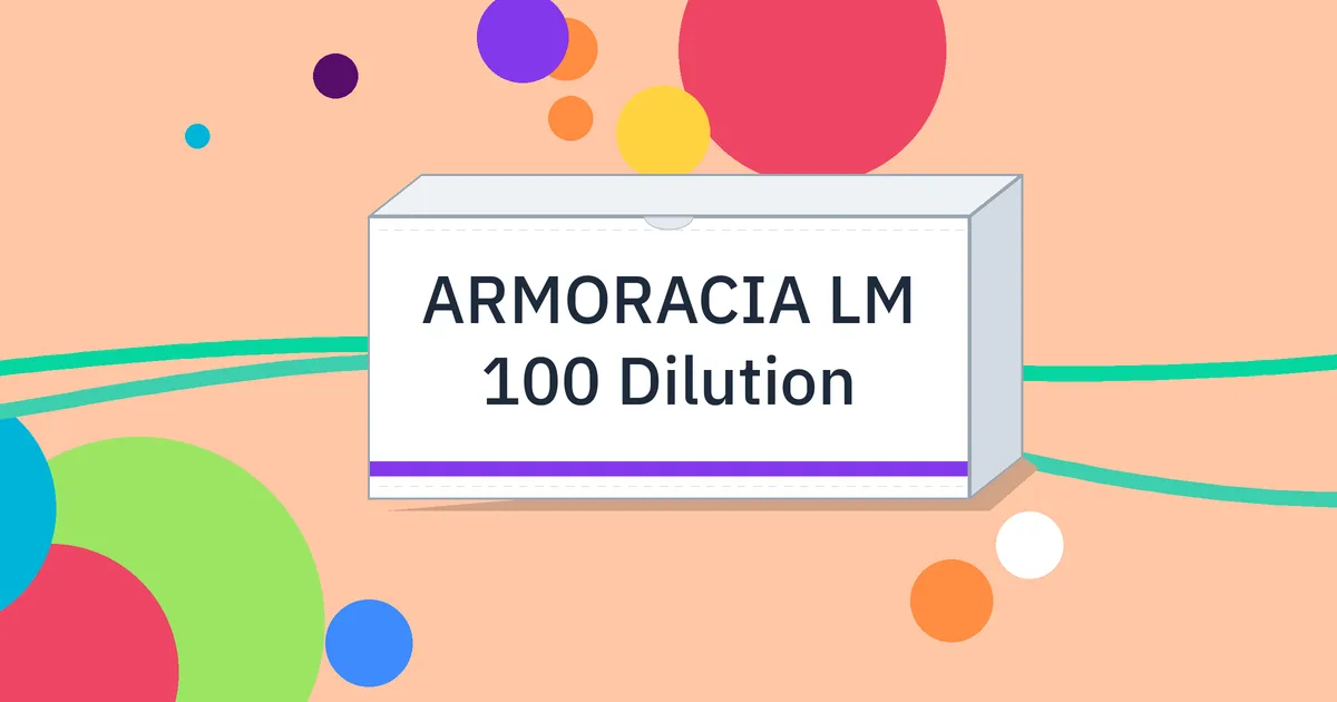 Symbolbild: Packung mit der Aufschrift ARMORACIA LM 100 Dilution (PZN 13393886) – Verfügbarkeit und Bezug in Apotheken in Frankfurt am Main
