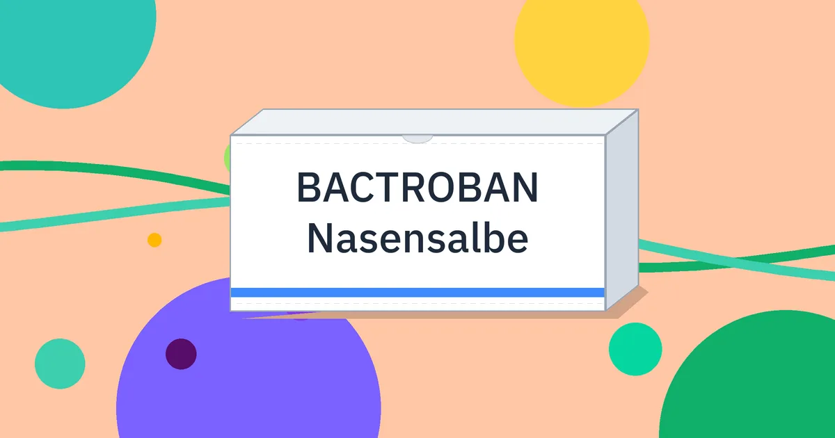 Symbolbild: Packung mit der Aufschrift BACTROBAN Nasensalbe (PZN 05559870) – Verfügbarkeit und Bezug in Apotheken in Frankfurt am Main