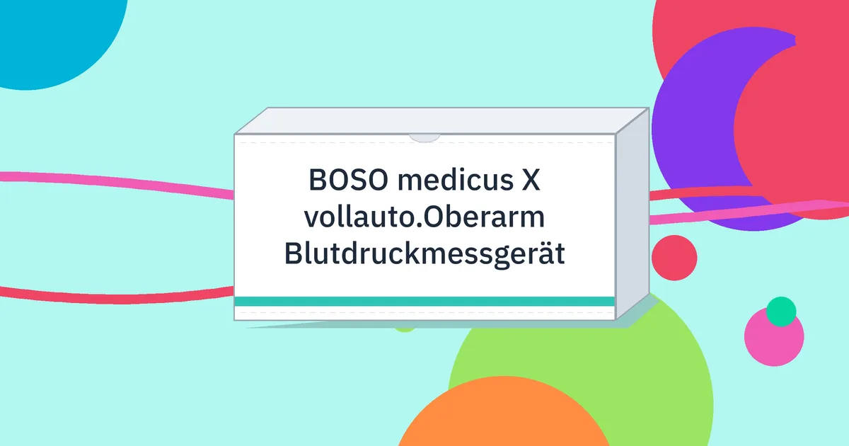 Symbolbild: Packung mit der Aufschrift BOSO medicus X vollauto.Oberarm Blutdruckmessgerät (PZN 10271361) – Verfügbarkeit und Bezug in Apotheken in Frankfurt am Main