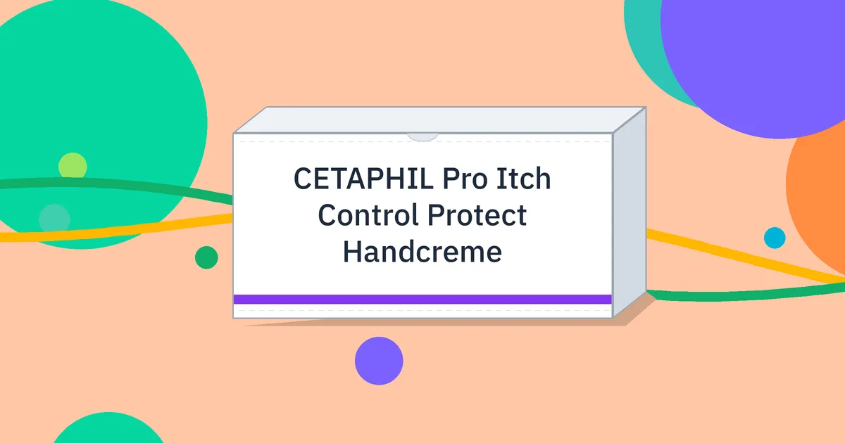 Symbolbild: Packung mit der Aufschrift CETAPHIL Pro Itch Control Protect Handcreme (PZN 20007518) – Verfügbarkeit und Bezug in Apotheken in Frankfurt am Main
