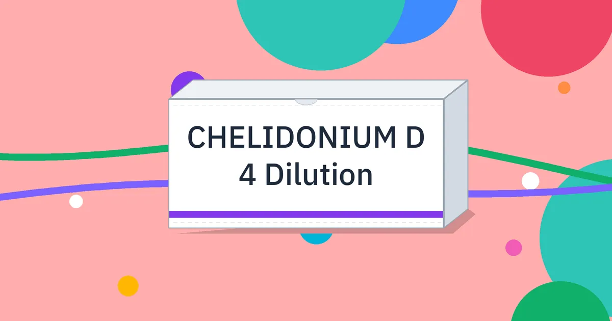 Symbolbild: Packung mit der Aufschrift CHELIDONIUM D 4 Dilution (PZN 00197540) – Verfügbarkeit und Bezug in Apotheken in Frankfurt am Main