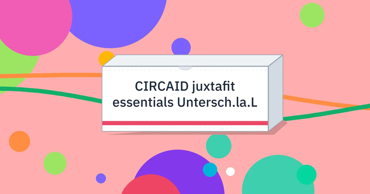Symbolbild: Packung mit der Aufschrift CIRCAID juxtafit essentials Untersch.la.L (PZN 17939193) – Verfügbarkeit und Bezug in Apotheken in Frankfurt am Main