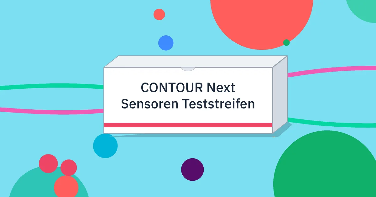 Symbolbild: Packung mit der Aufschrift CONTOUR Next Sensoren Teststreifen (PZN 01825079) – Verfügbarkeit und Bezug in Apotheken in Frankfurt am Main