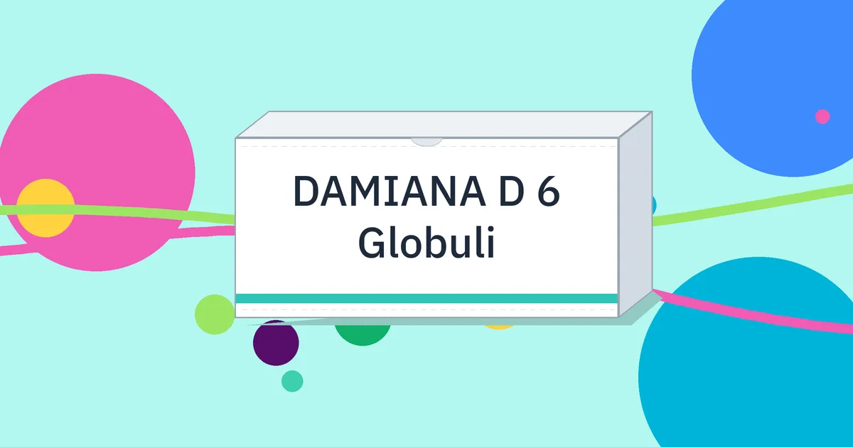 Symbolbild: Packung mit der Aufschrift DAMIANA D 6 Globuli (PZN 16695174) – Verfügbarkeit und Bezug in Apotheken in Frankfurt am Main