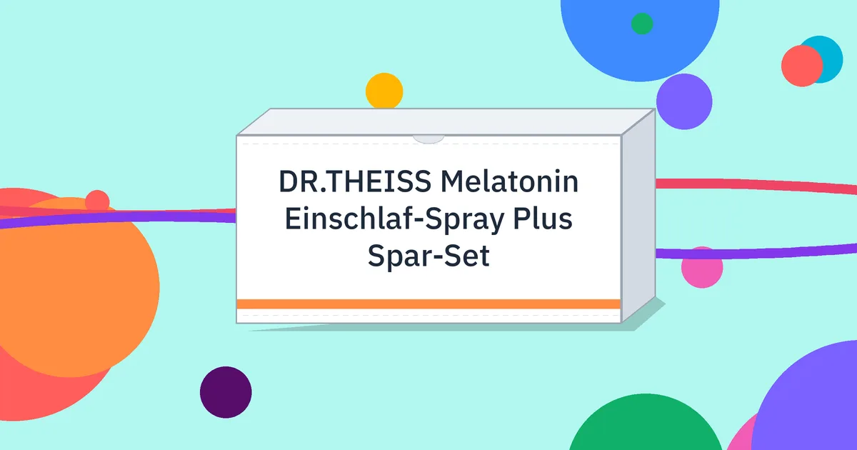 Symbolbild: Packung mit der Aufschrift DR.THEISS Melatonin Einschlaf-Spray Plus Spar-Set (PZN 18716756) – Verfügbarkeit und Bezug in Apotheken in Frankfurt am Main