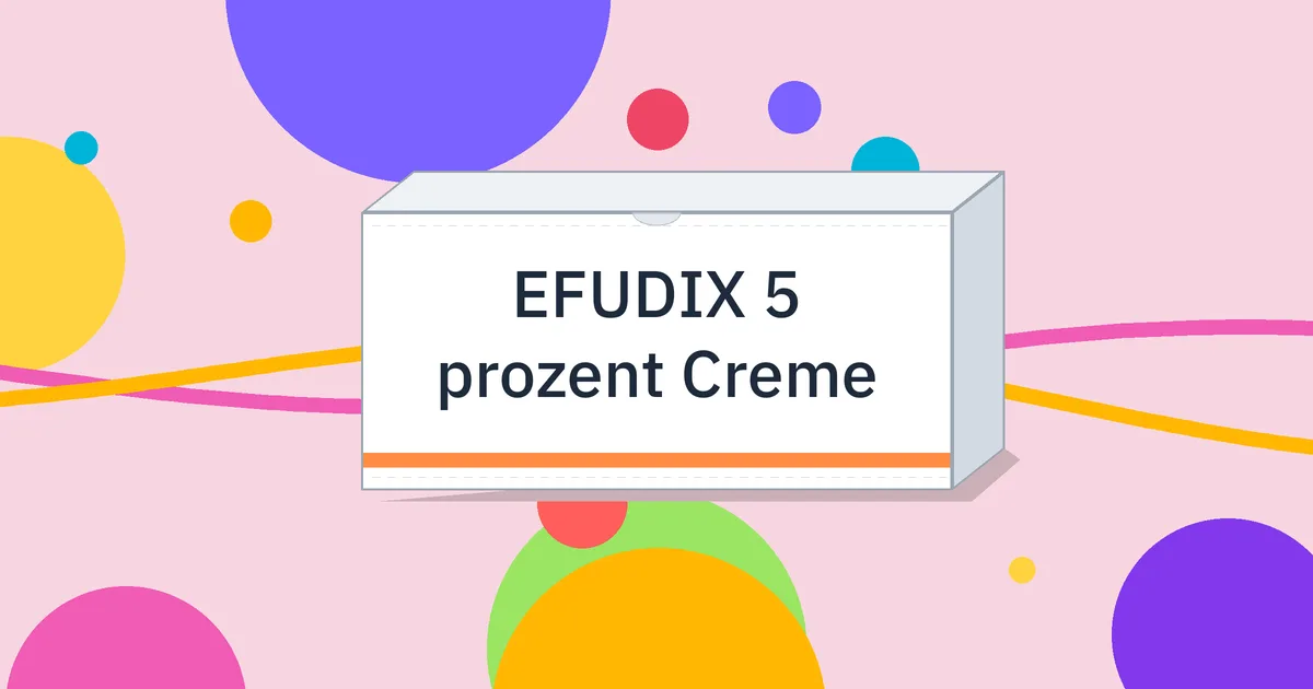 Symbolbild: Packung mit der Aufschrift EFUDIX 5 prozent Creme (PZN 19057942) – Verfügbarkeit und Bezug in Apotheken in Frankfurt am Main