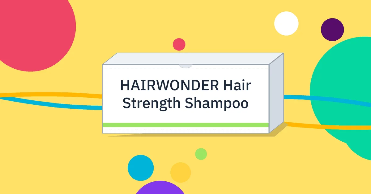 Symbolbild: Packung mit der Aufschrift HAIRWONDER Hair Strength Shampoo (PZN 19231015) – Verfügbarkeit und Bezug in Apotheken in Frankfurt am Main