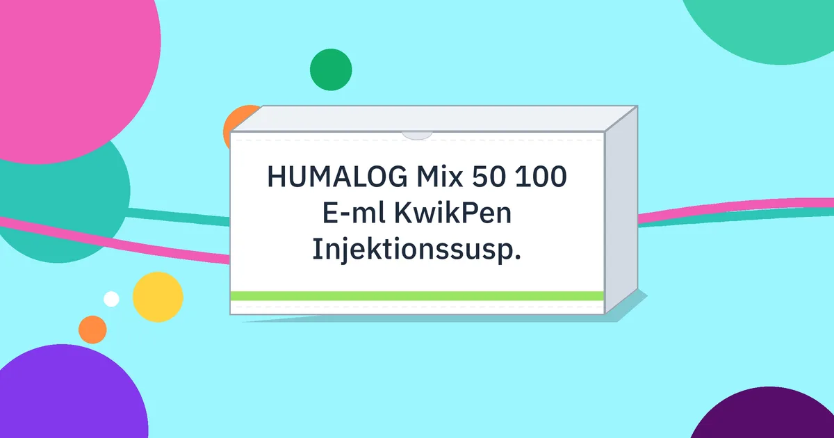 Symbolbild: Packung mit der Aufschrift HUMALOG Mix 50 100 E-ml KwikPen Injektionssusp. (PZN 06087137) – Verfügbarkeit und Bezug in Apotheken in Frankfurt am Main